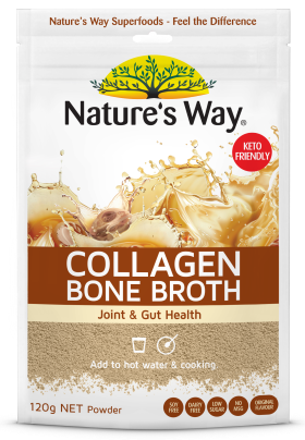 Bone Broth Powder With Hydrolysed Collagen » Nature's Way