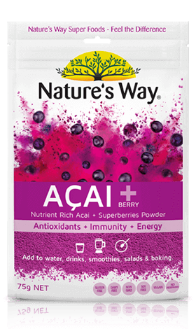 Acai Powder: Acai + Berry Superfood Supplement » Nature's Way