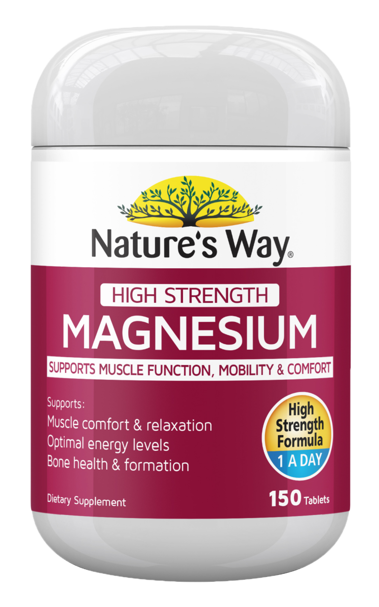 High Strength Magnesium for Muscle Support » Nature's Way